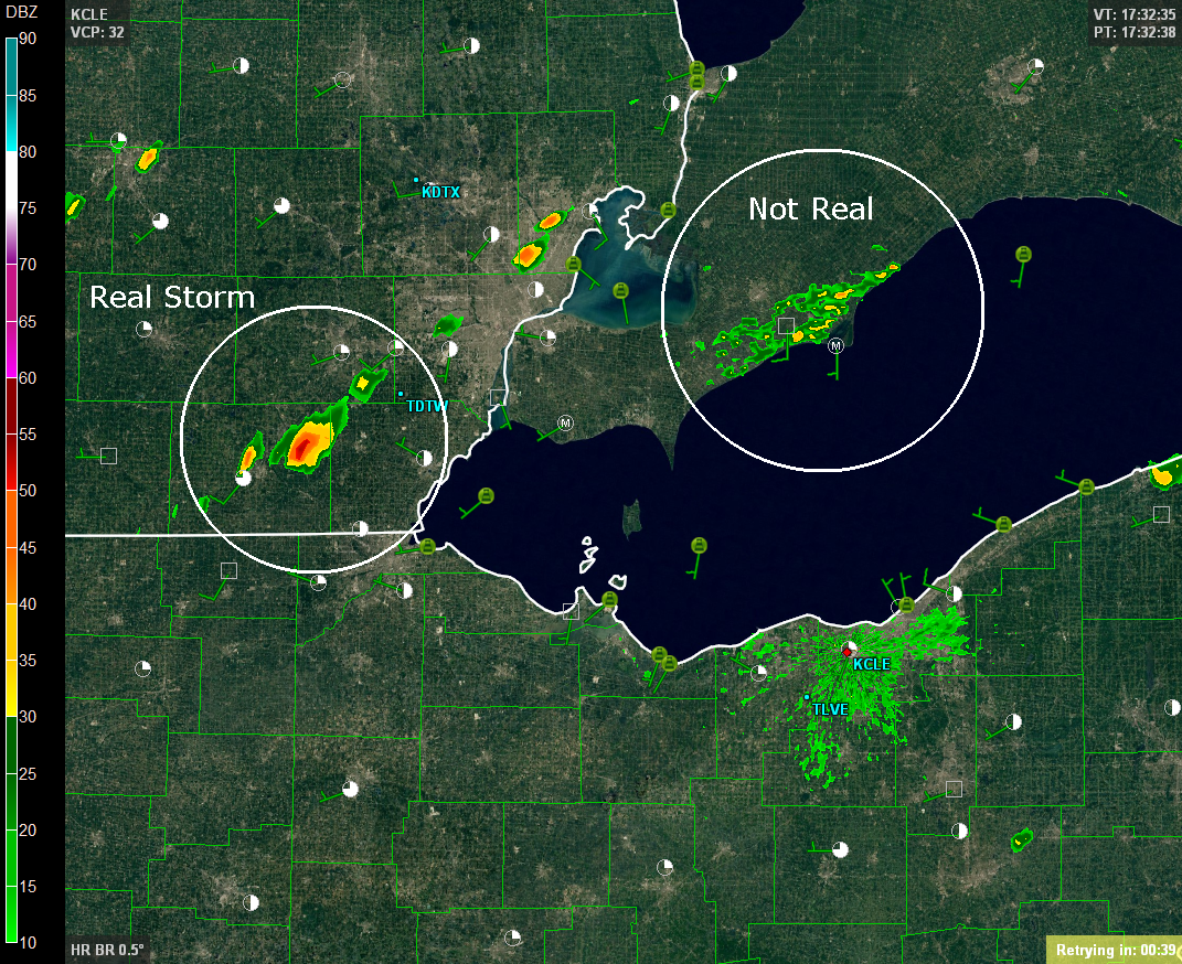 Doppler Weather Radar: When Storms Aren't Storms