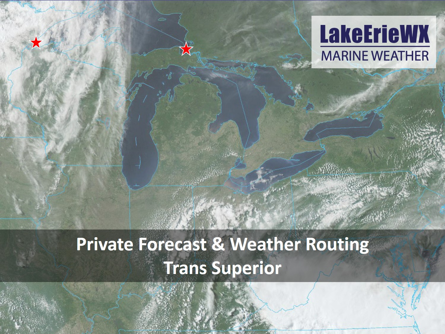 Custom Weather Forecasts - Weather Routing